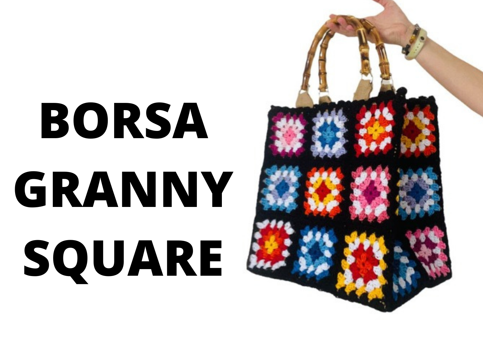 KIT Borsa | Borsa granny | Occorrente Borse | Andy Handmade